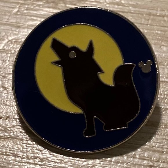 Disney | Accessories | Howling Wolf Moon Hidden Mickey Pin | Poshmark